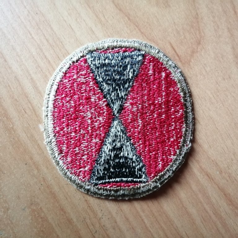 7° INFANTRY DIVISION standard – Militaria Jeep 35